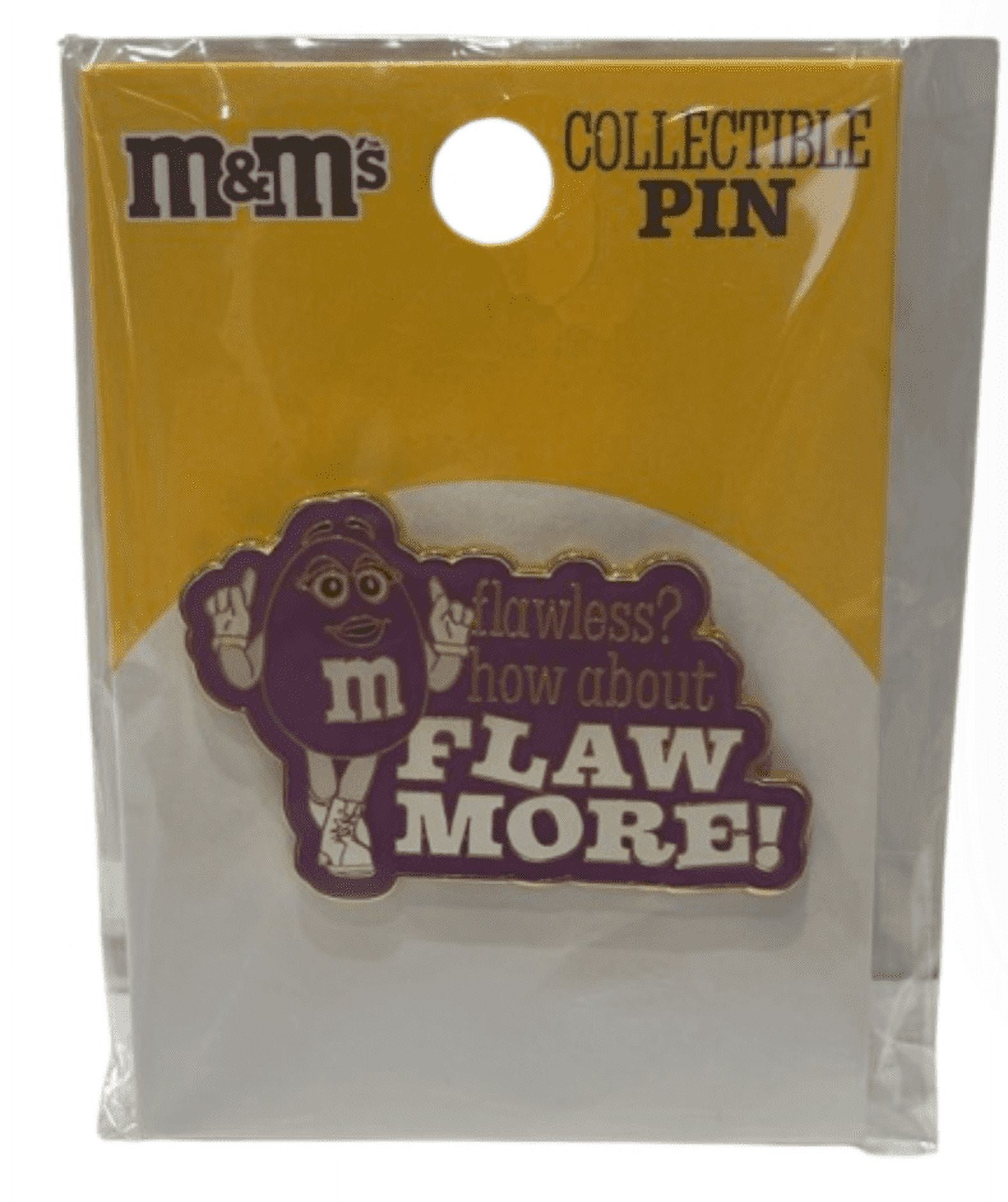 M&M's World Purple Character Flaw More! Collectible Pin New with Tag ...