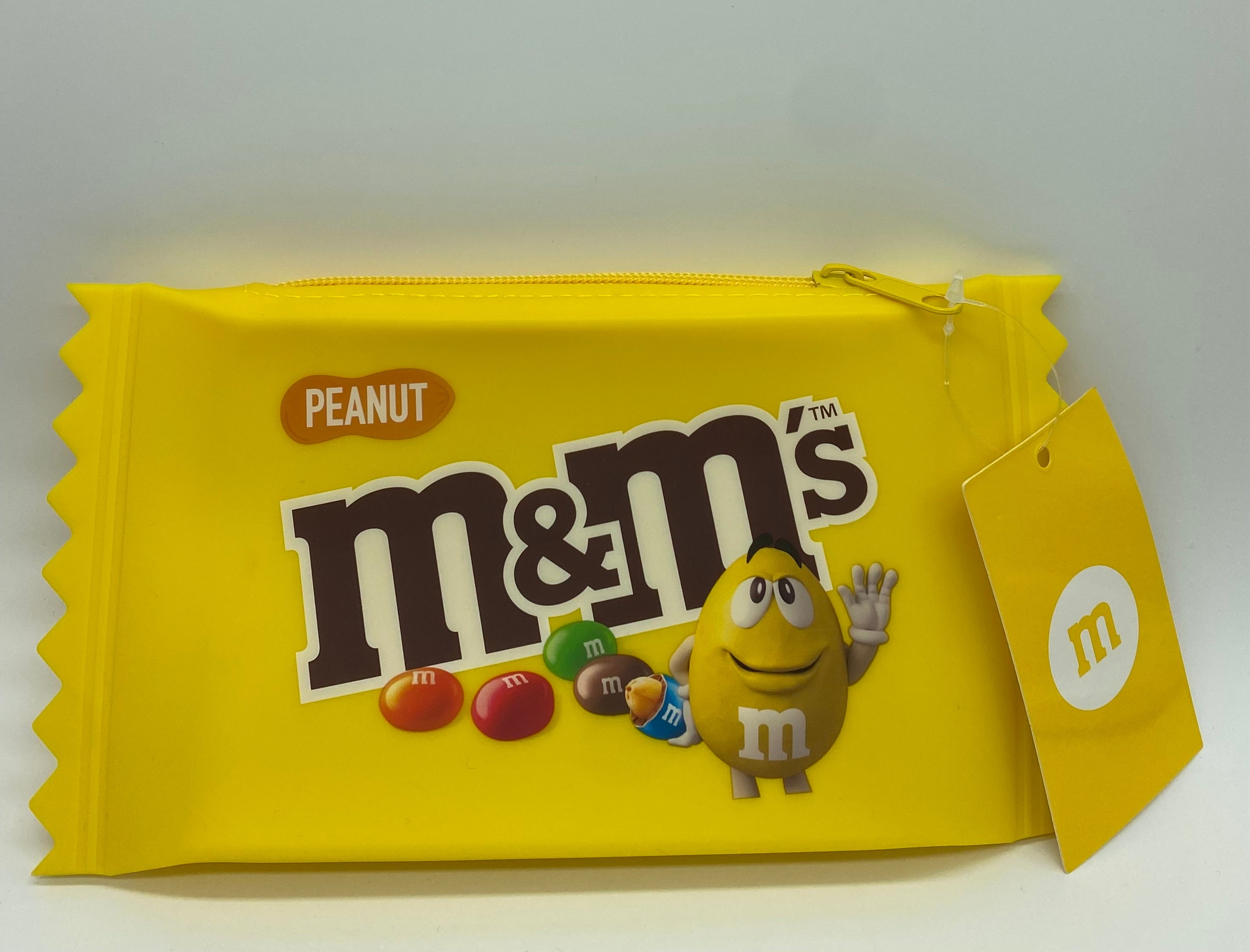 M&M's World Yellow Peanut Zippered Bag Pouch, New with Tag - Walmart.com