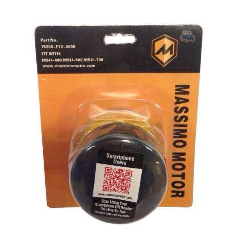 M MASSIMO MOTOR Oil Filter for ATV/UTV, High Protection, Compatible ...