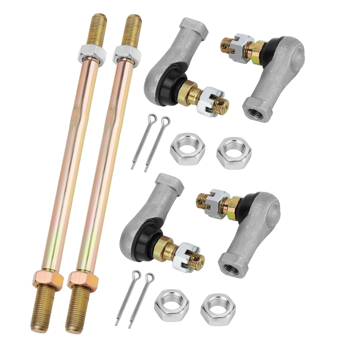 M MATI Left Right Tie Rod Ends Assy for Yamaha Bear Tracker Big bear ...