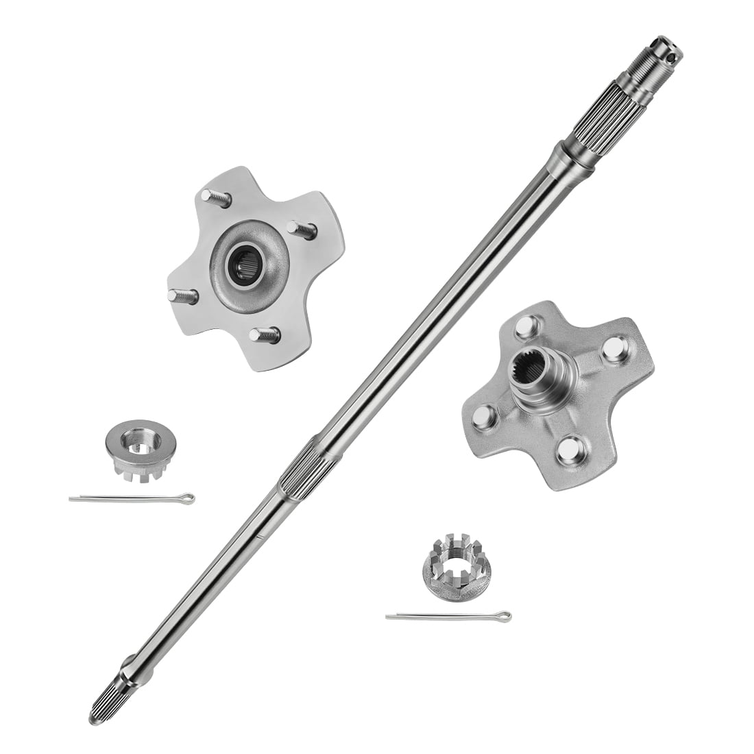 M MATI Rear Axle Shaft & Rear Wheel Hub for Honda Rubicon 500 TRX500FA TRX500FGA TRX500FPA 2001 ...