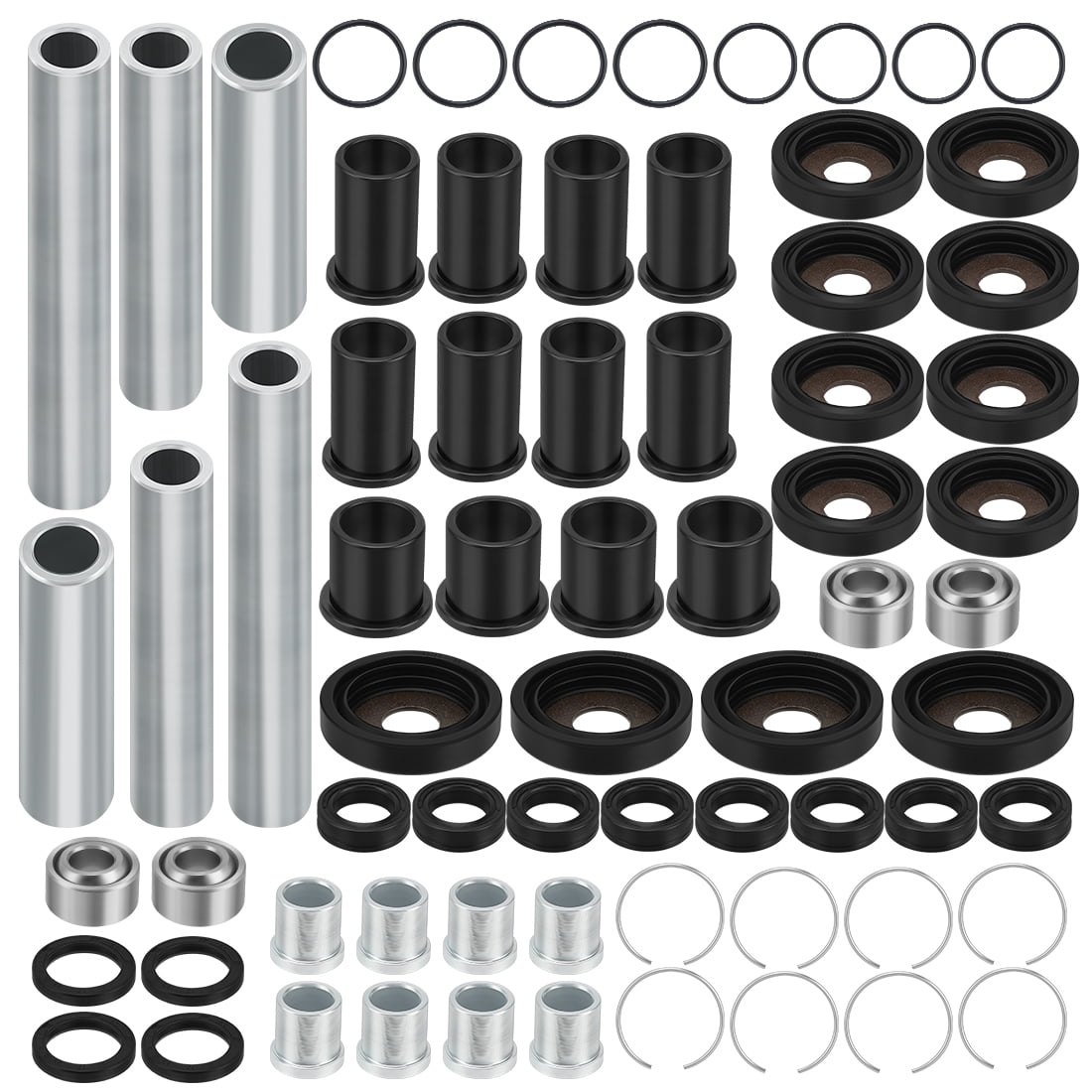 M MATI Rear Upper Lower A-arm Bushing Shaft Kit for Honda Rincon 650 ...