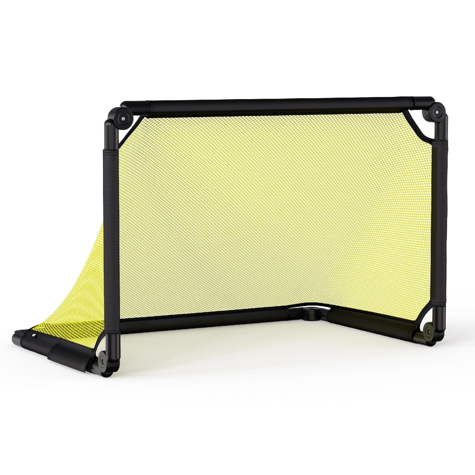 M MERKAPA Pop Up Soccer Goal Net Set up 1 Sec, Portable Folding Soccer ...