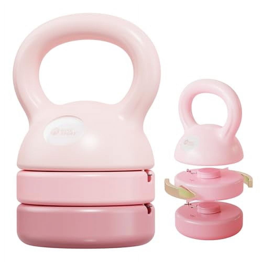 M MIKE SPORT Adjustable Kettlebell Sets 3 in 1 (5lb-12lb) for Home Gym ...
