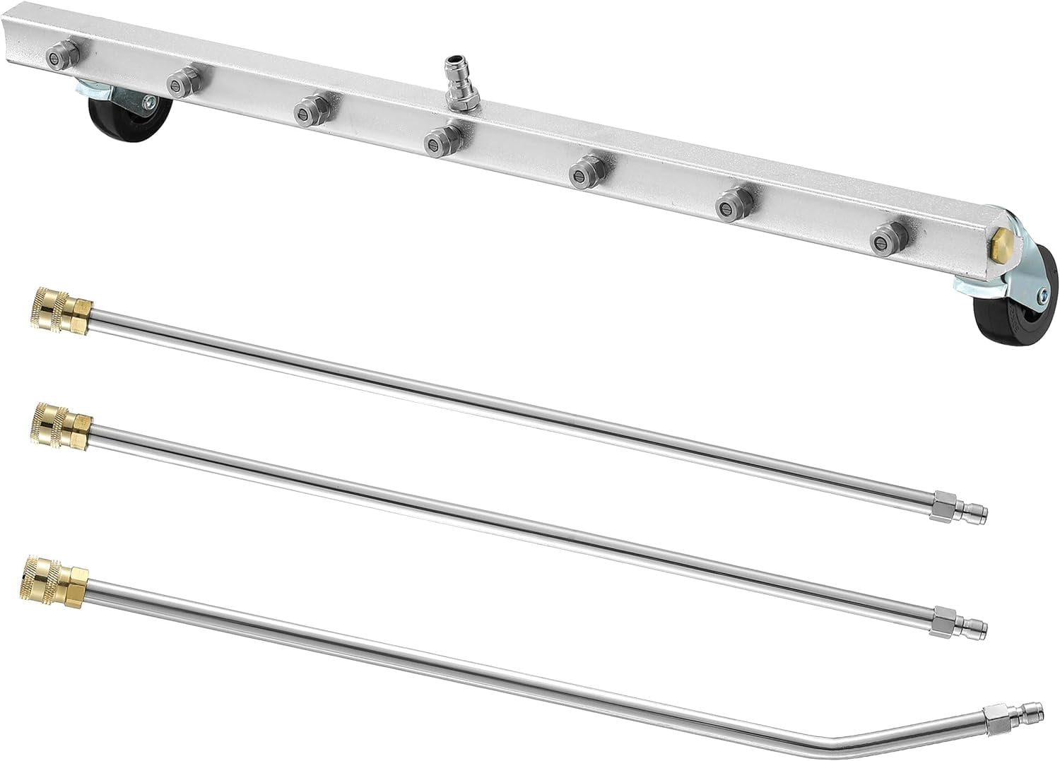 M MINGLE 24” Undercarriage Pressure Washer Attachment, Undercarriage ...