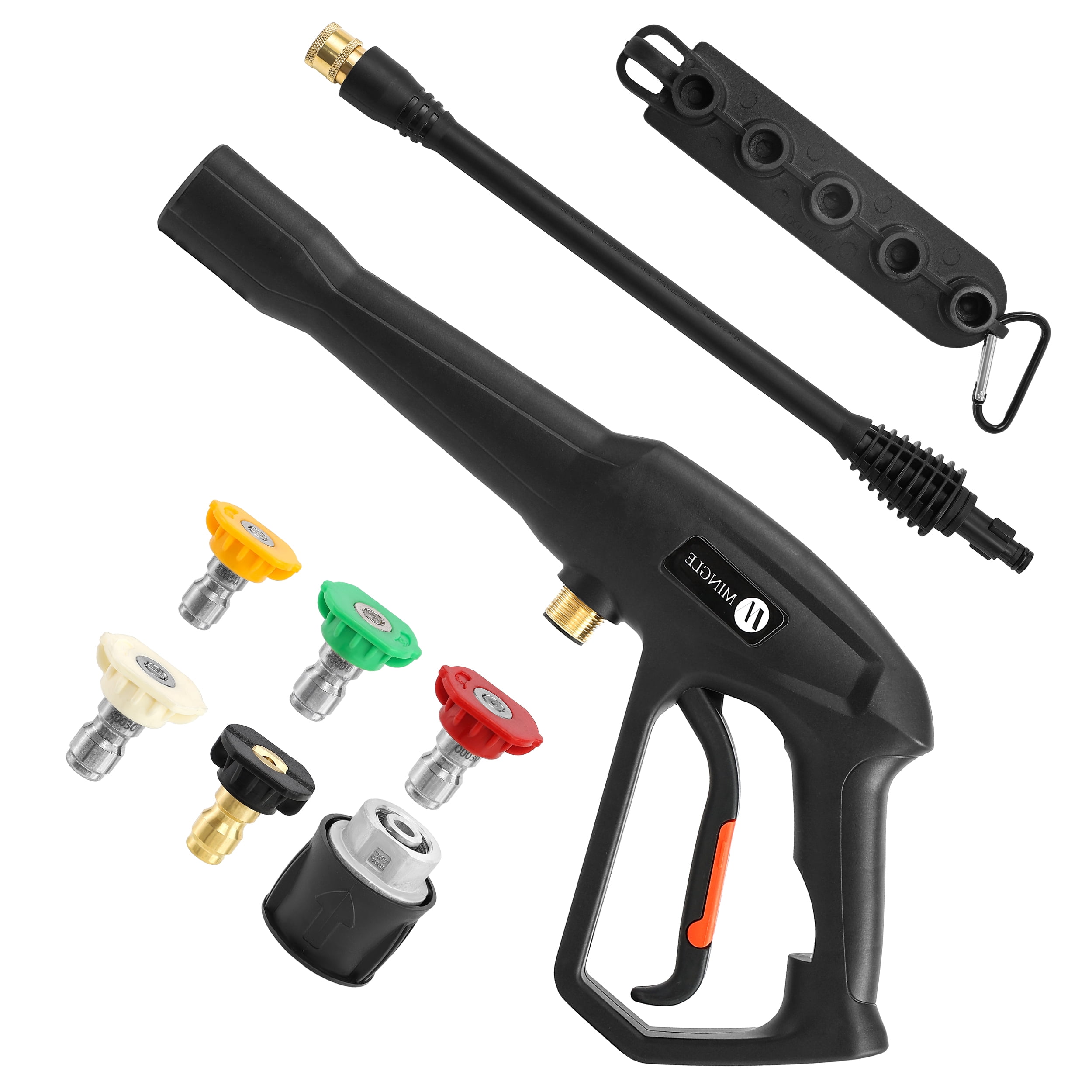 M MINGLE Pressure Washer Gun with Replacement Extension Wand ...