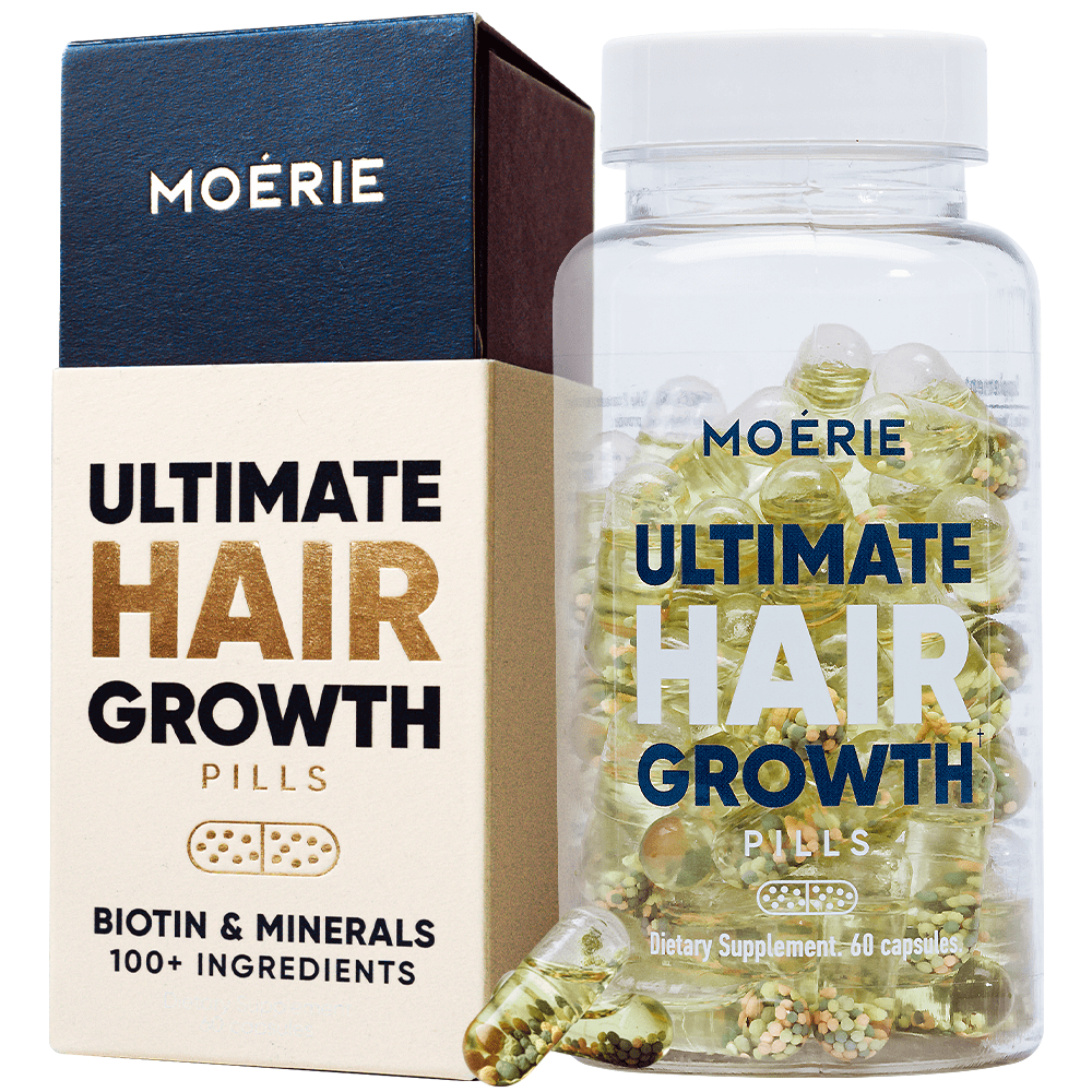 Moerie Biotin Hair Growth Supplements, 60 Capsules, Micronutrients ...