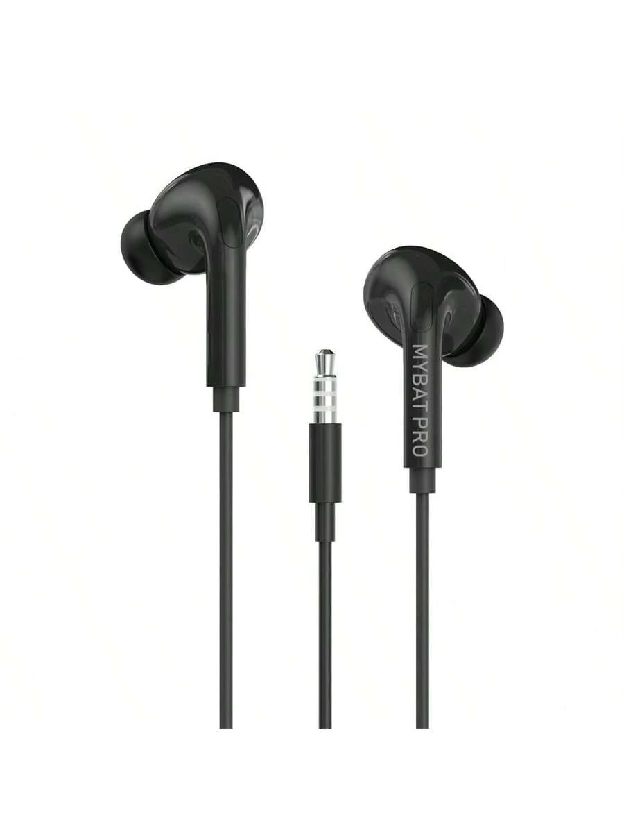M MYBAT PRO Wired Stereo Handsfree Headset with 3.5mm Mic - Clear Calls ...