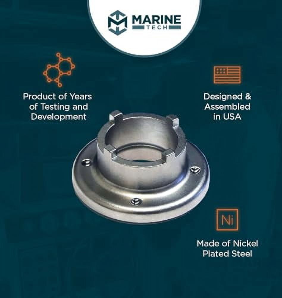 M Marine Tech Tools 61mm OD Retaining Ring Wrench, 4 Tooth, Nickel ...