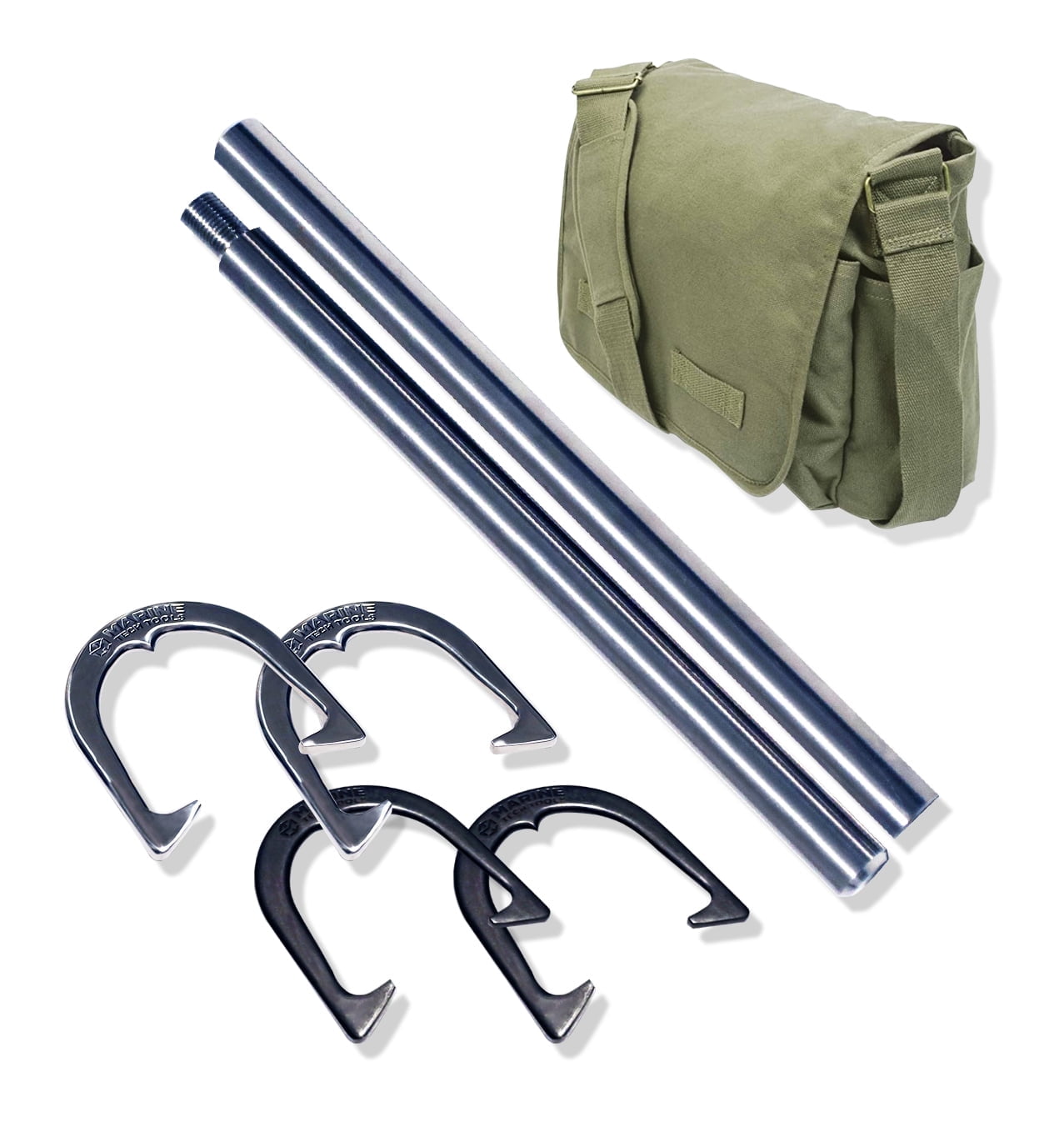 M Marine Tech Tools Horseshoe Game Set — Metal Horse Shoe Sets ...