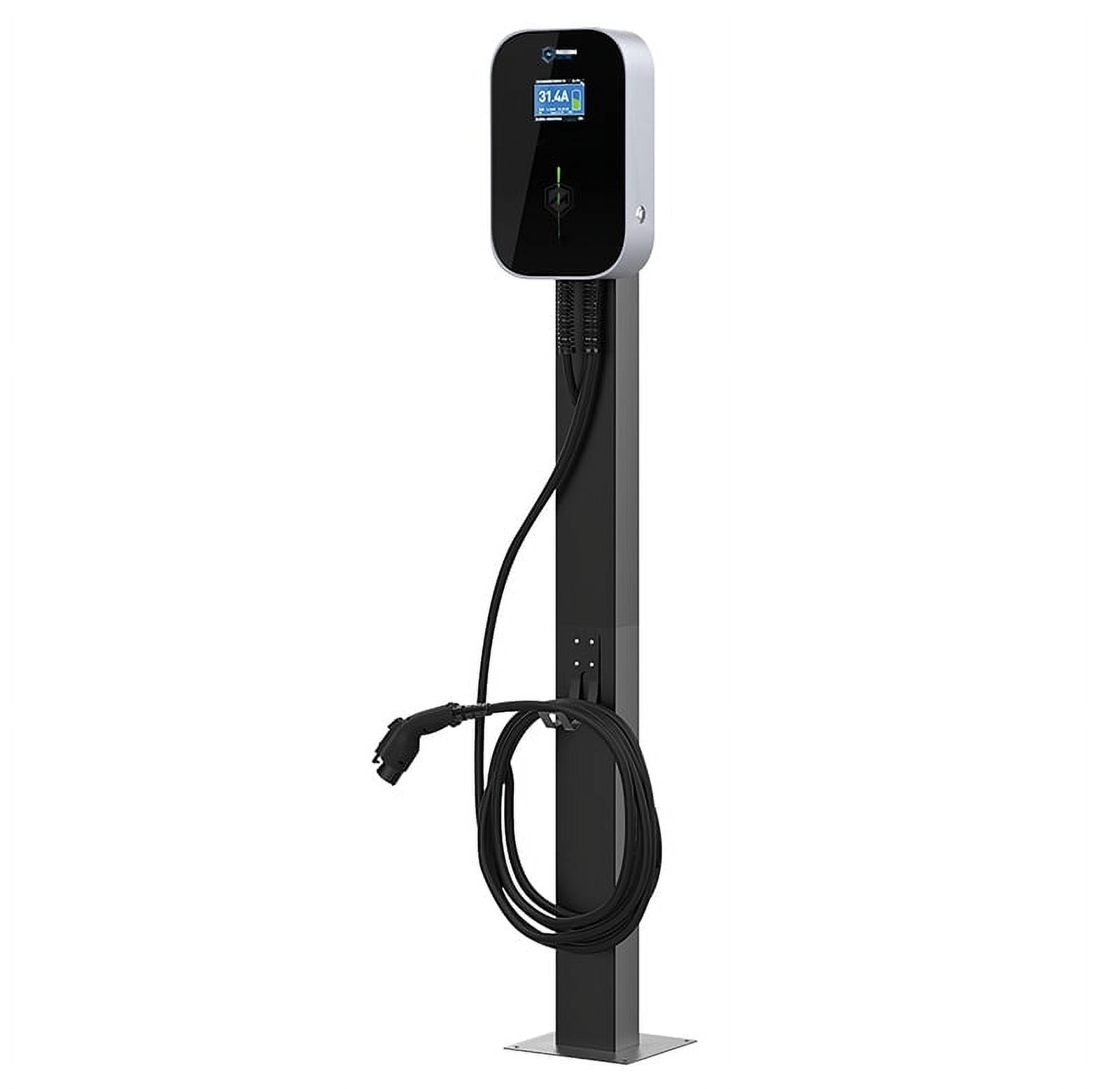 Massimo Motor Massimo EV Pedestal Charger 240V, 50 Amp Level 2 Fast ...