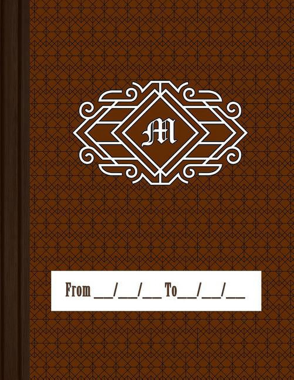 M: Men's Style Dot-Grid Notebook and Journal for That Special Guy in ...