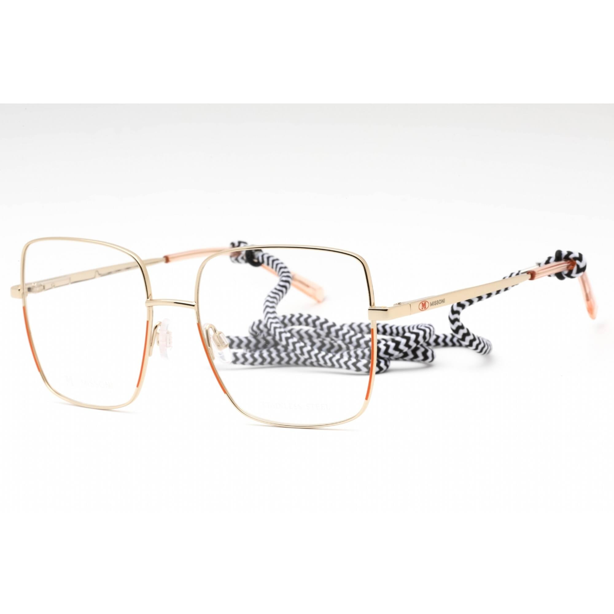 M Missoni MMI 0021 0K67 00 Women's Gold Peach Frame Eyeglasses ...