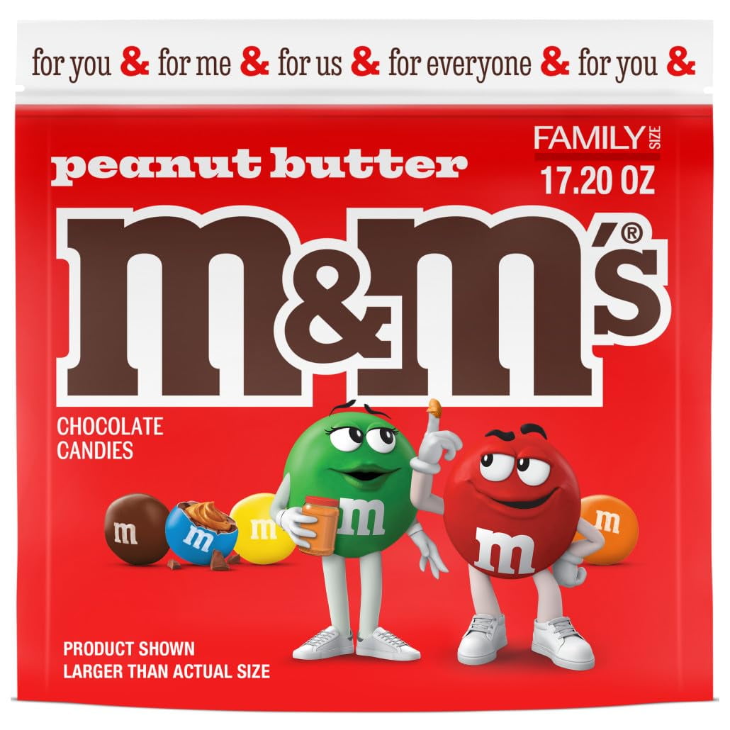 M&Ms Peanut Butter Colorful Milk Chocolate Football Tailgating Nfl ...