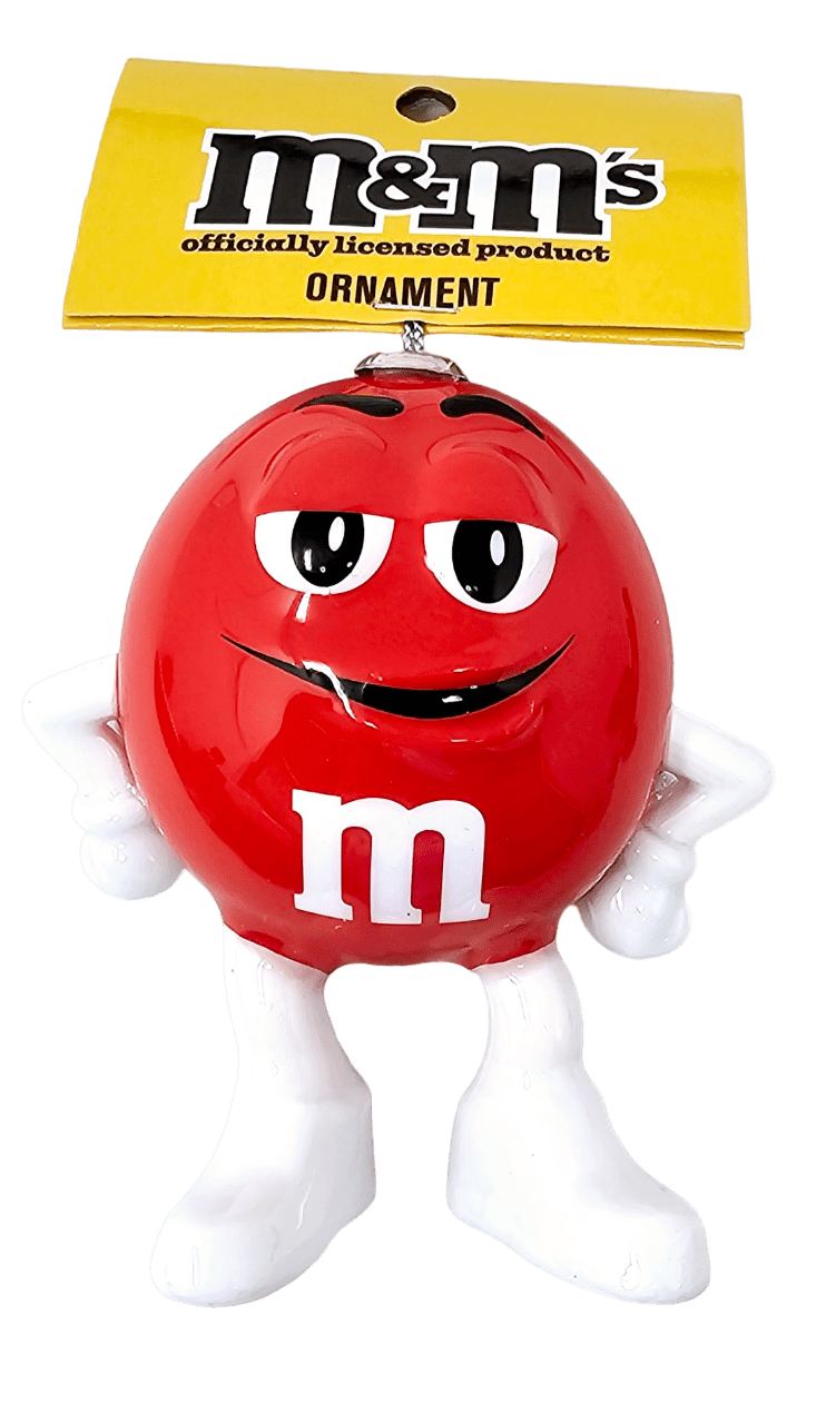 M&Ms Red Man Candy Collectible Christmas Ornament by Ruz - Walmart.com