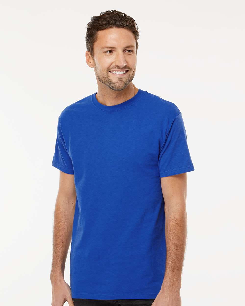 M&O - Cotton preshrunk Soft Touch T-Shirt - Walmart.com