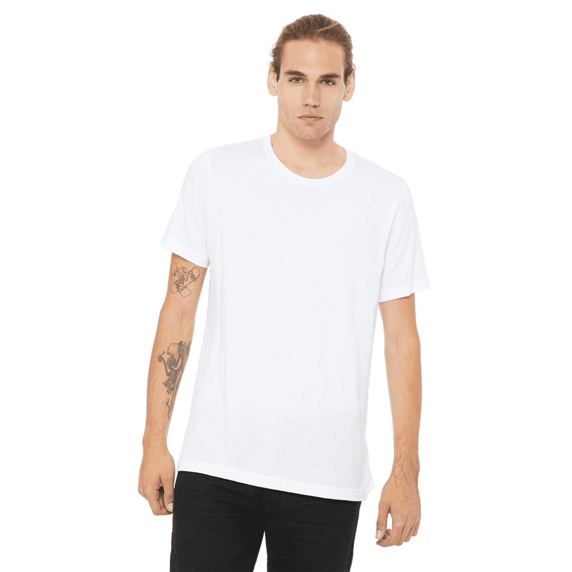 M&O Gold Soft Touch T-Shirt for Men, 100% Cotton Short Sleeve Taped ...
