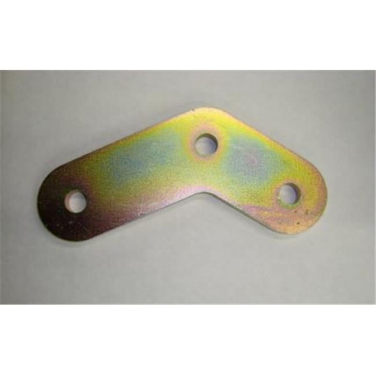 M.O.R.E. 9091Z Shackle Plates- 5.25 In. C To C Boomerang Plate- Zinc ...