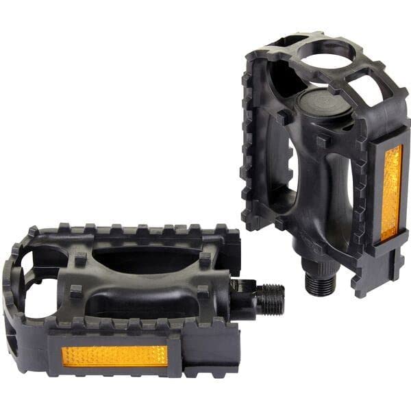 M Part Essential Resin MTB pedals, 1/2 inch thread - Walmart.com