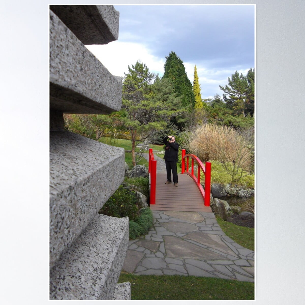 M - Photographer Snapping Me Poster Wall Art, Modern Wall Decor For Living Room Bedroom, 8x12 ...