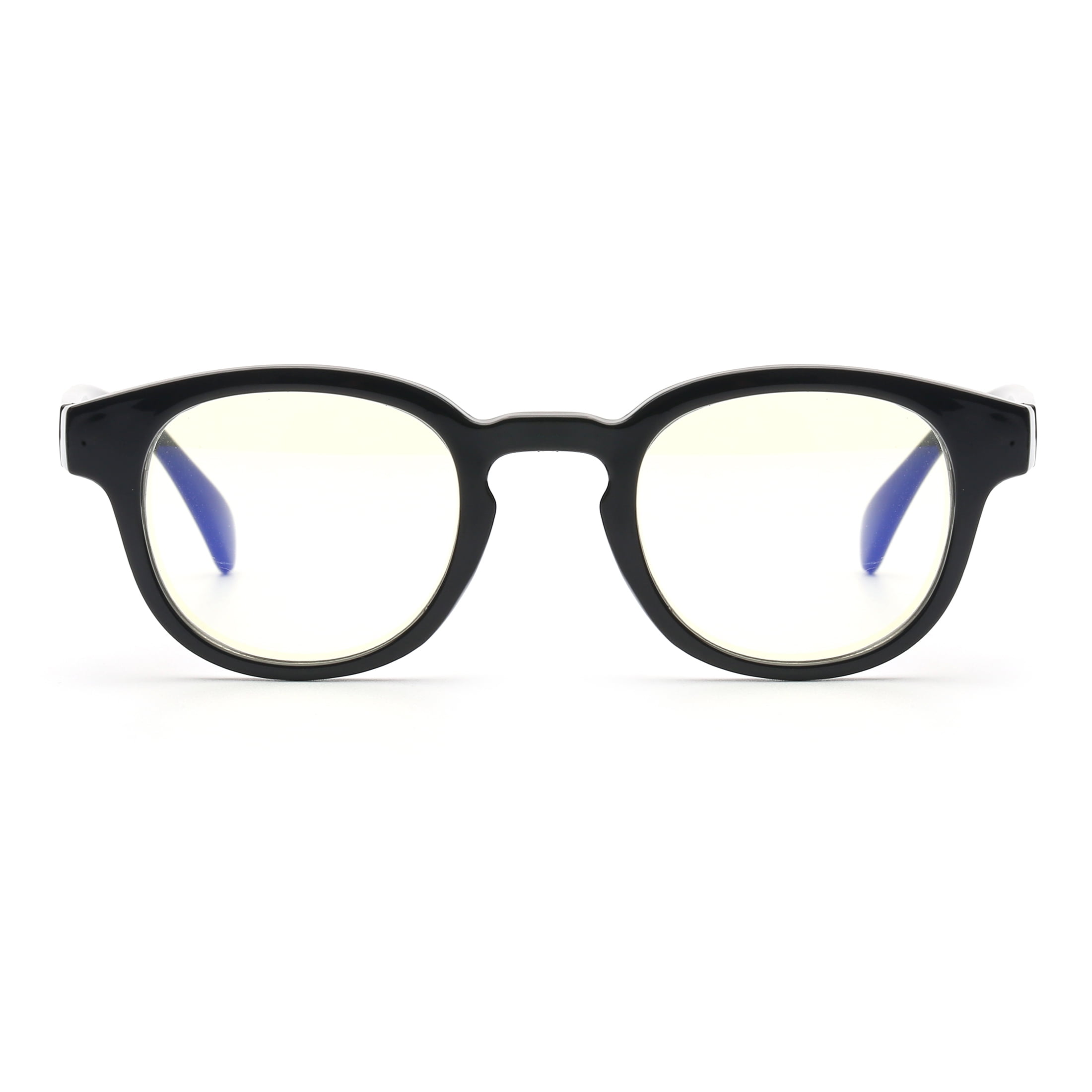M+ Plano Blue Light Lens Injection Kids Unisex Frames, Felix, Black, 41 ...