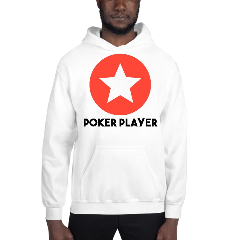 M Poker Player Star Hoodie Pullover Sweatshirt By Undefined Gifts ...