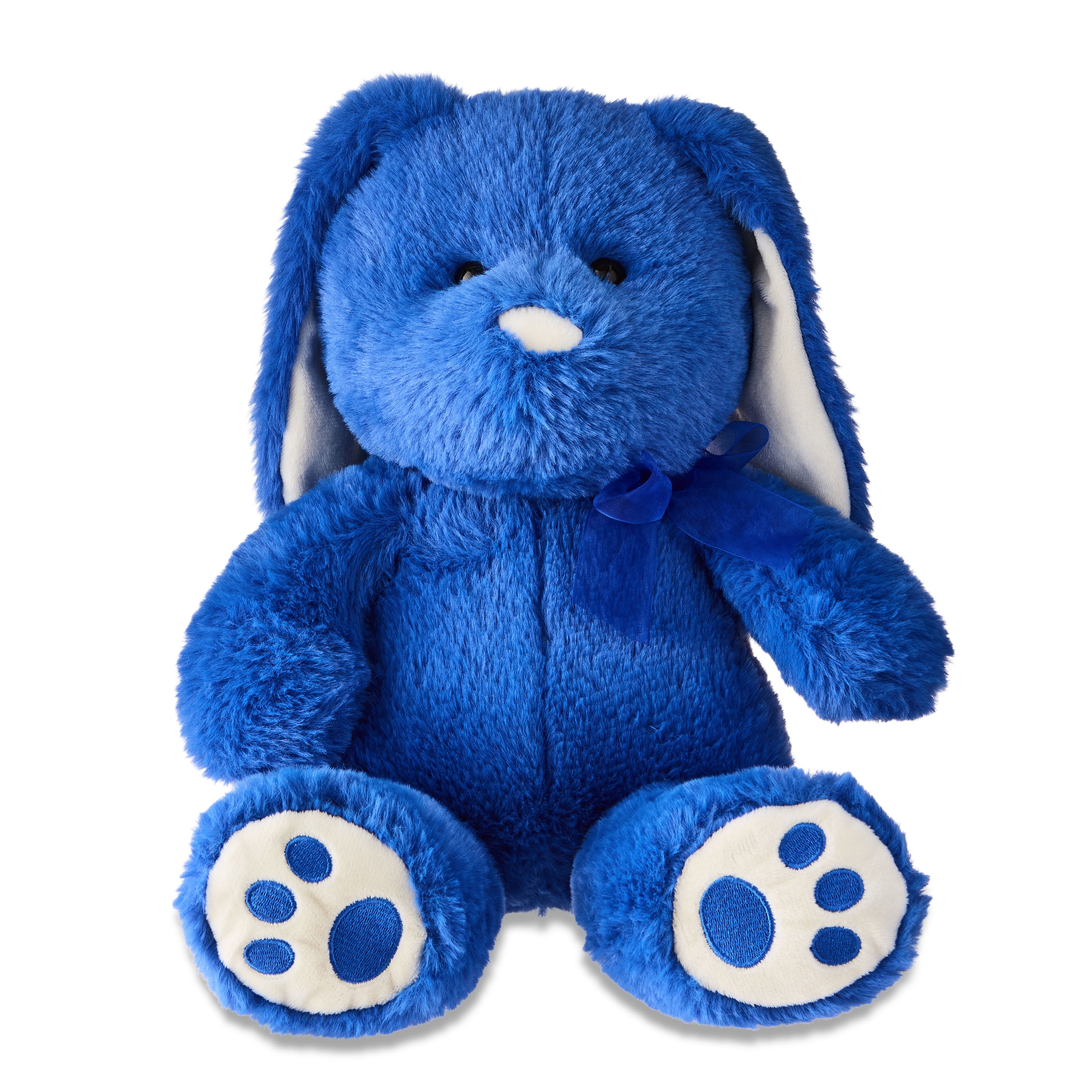 Easter Medium Soft Blue Bunny Plush, 10 in, by Way To Celebrate ...