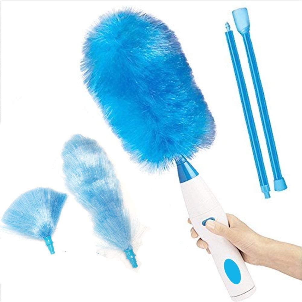 M·SOUTGONE Motorized Dust Wand, 360° Rotatable Electric Duster ...