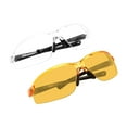 M+ Protective Safety Glasses, Unisex, MS380569CCOLPK 2-Pack, Orange ...