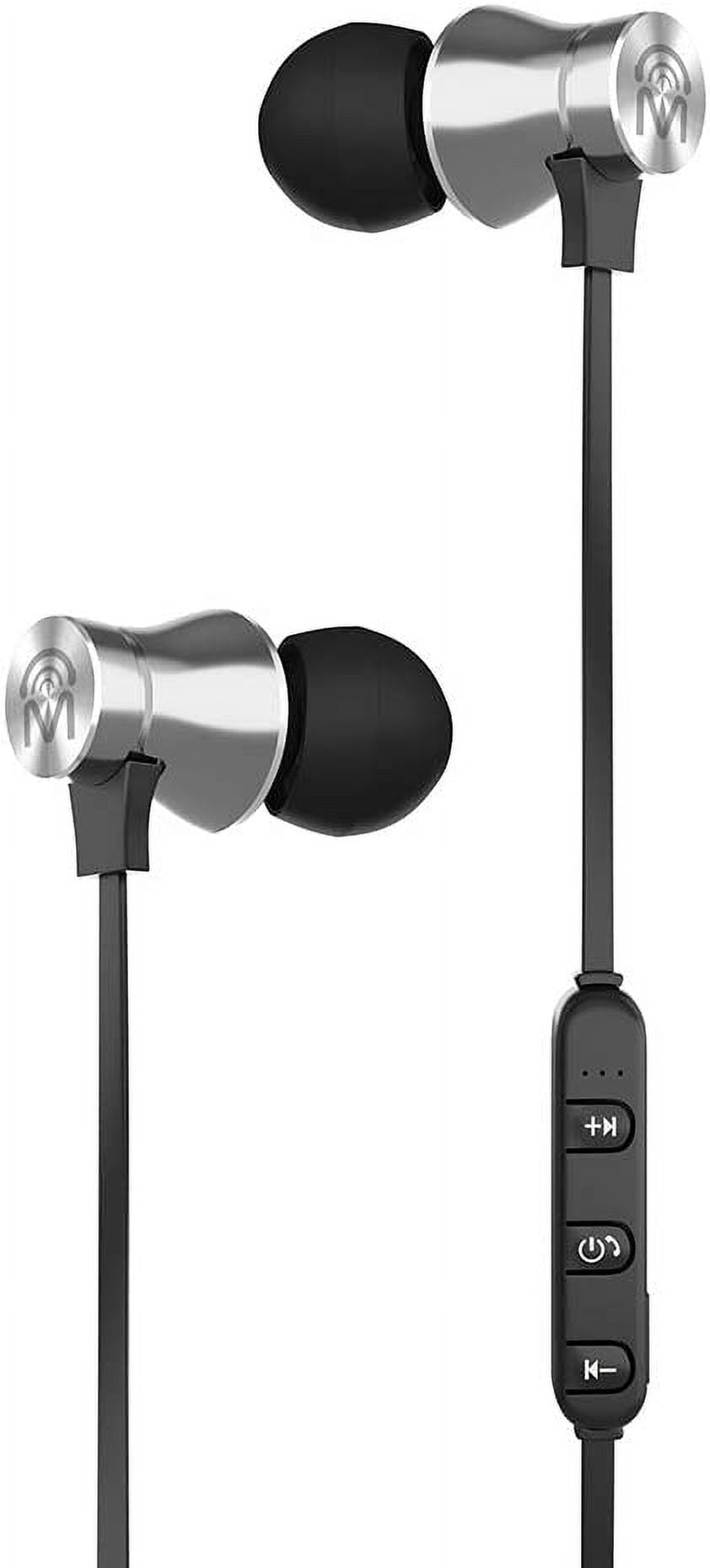 M Spirit Bluetooth Earbuds (CJERP014) Silver - Walmart.com
