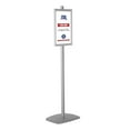 M&T Displays 11x17 Pedestal Poster Stand Front Loading Snap Frame ...