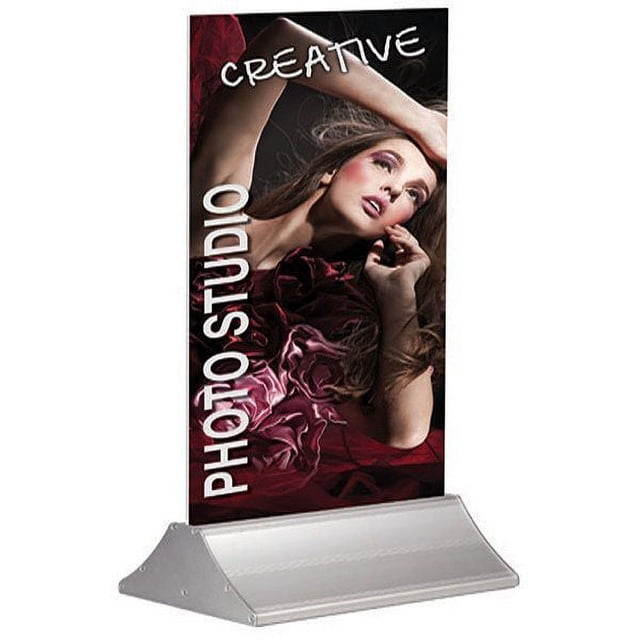 M&T Displays Acrylic Easy Swap Advertising Display for Table Top 11-4/5 ...