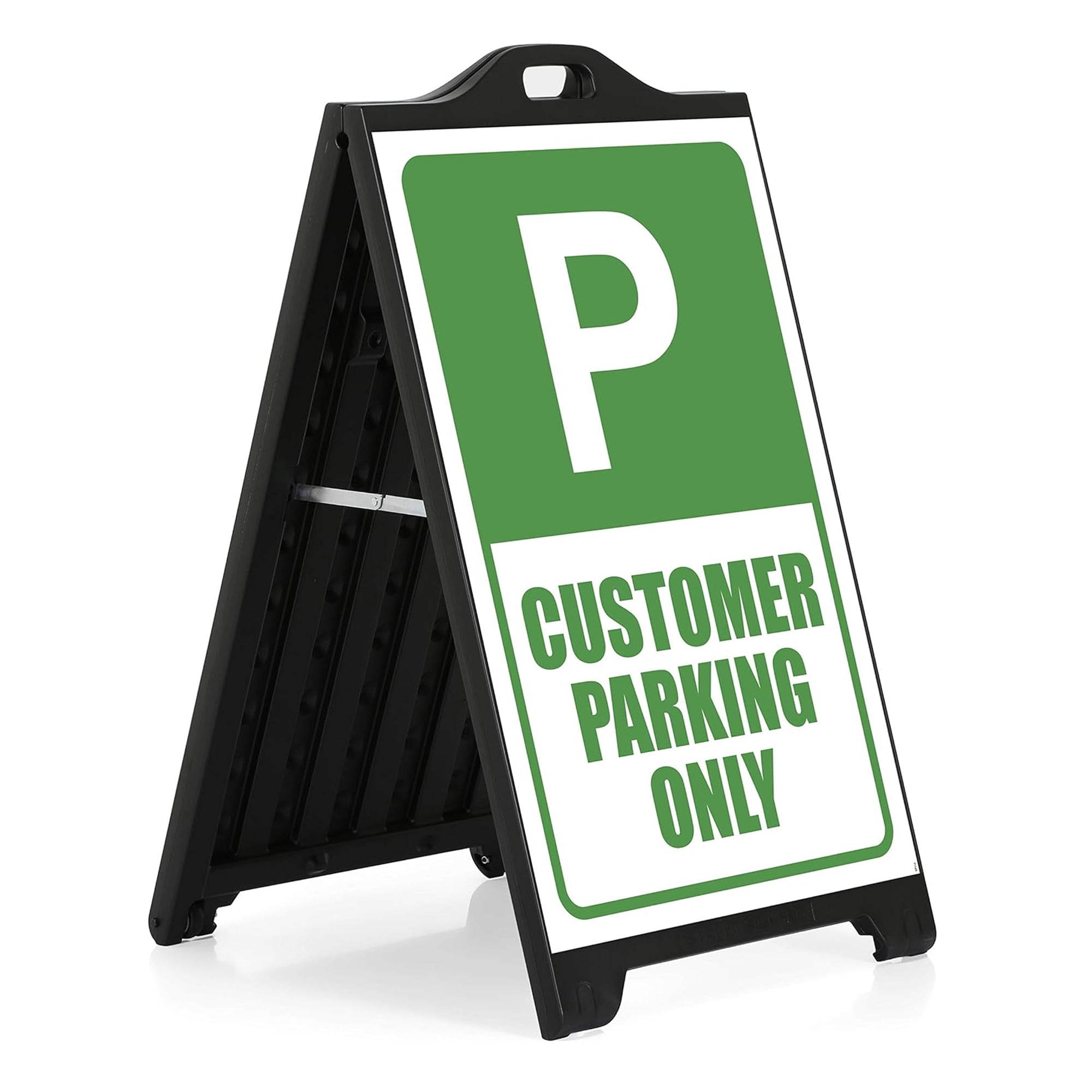 M&T Displays Black Street SignPro Board, Weatherproof A-Frame Sidewalk ...