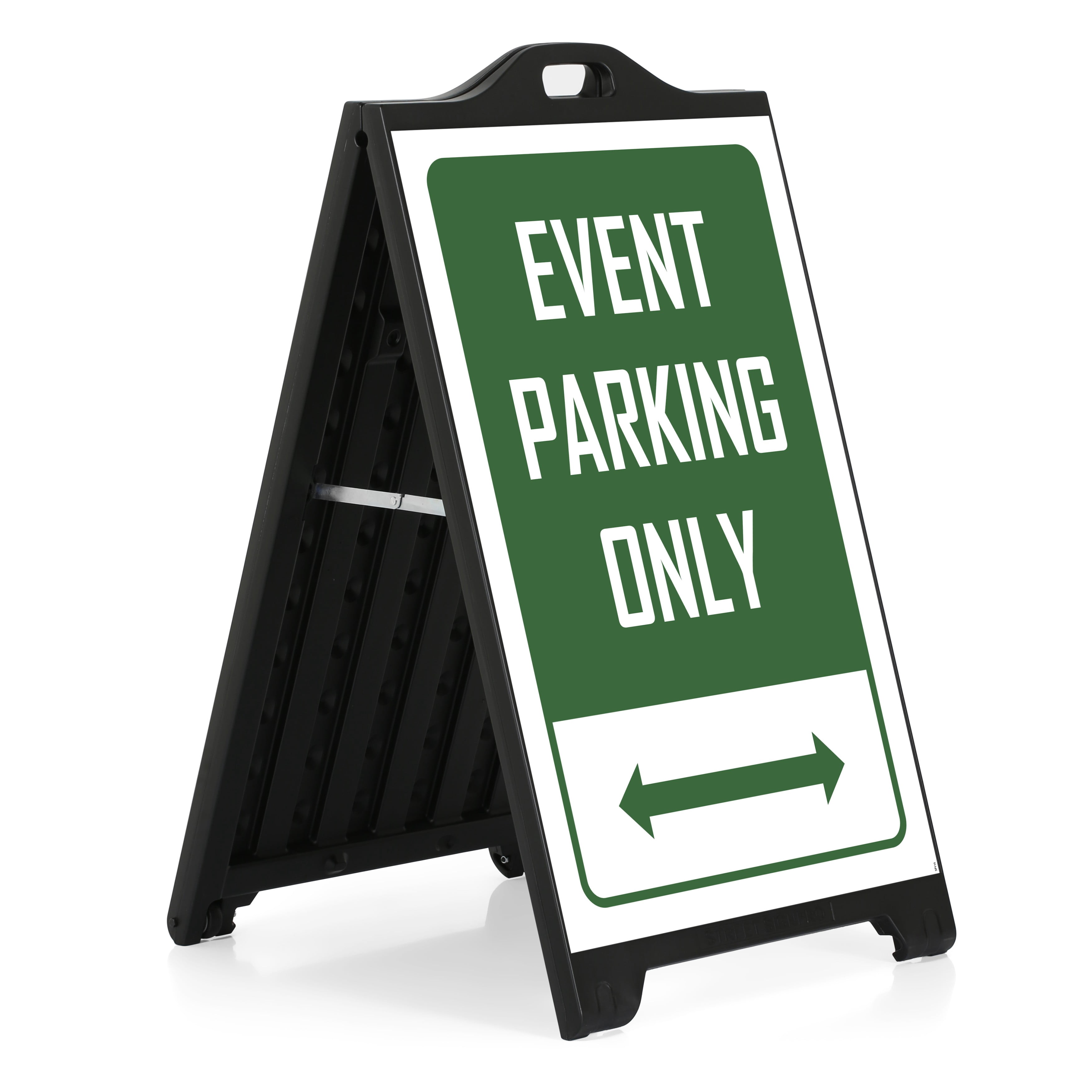 M&T Displays Black Street SignPro Board, Weatherproof A-Frame Sidewalk ...