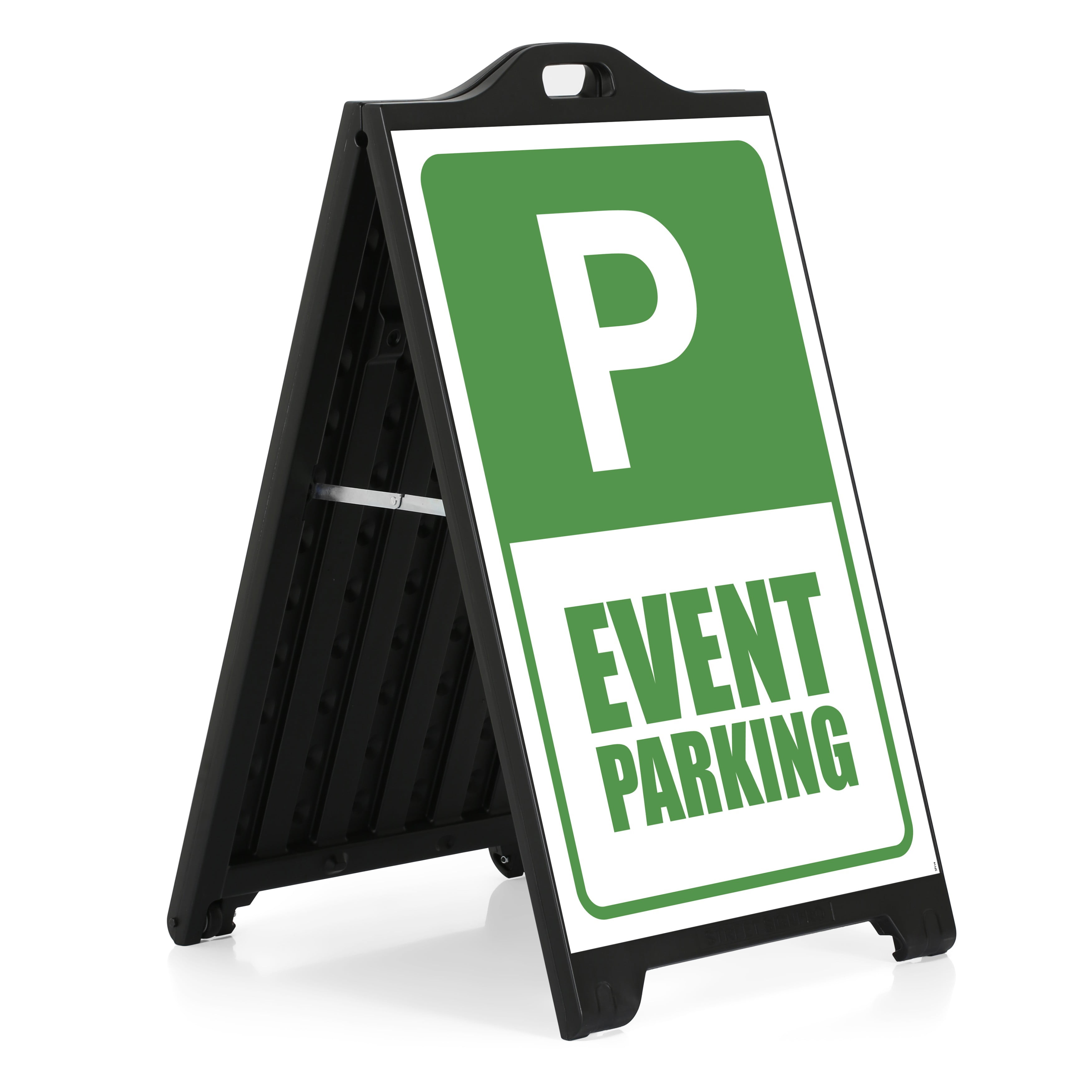 M&T Displays Black Street SignPro Board, Weatherproof A-Frame Sidewalk ...