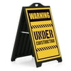 M&T Displays Black Street SignPro Board, Weatherproof A-Frame Sidewalk ...