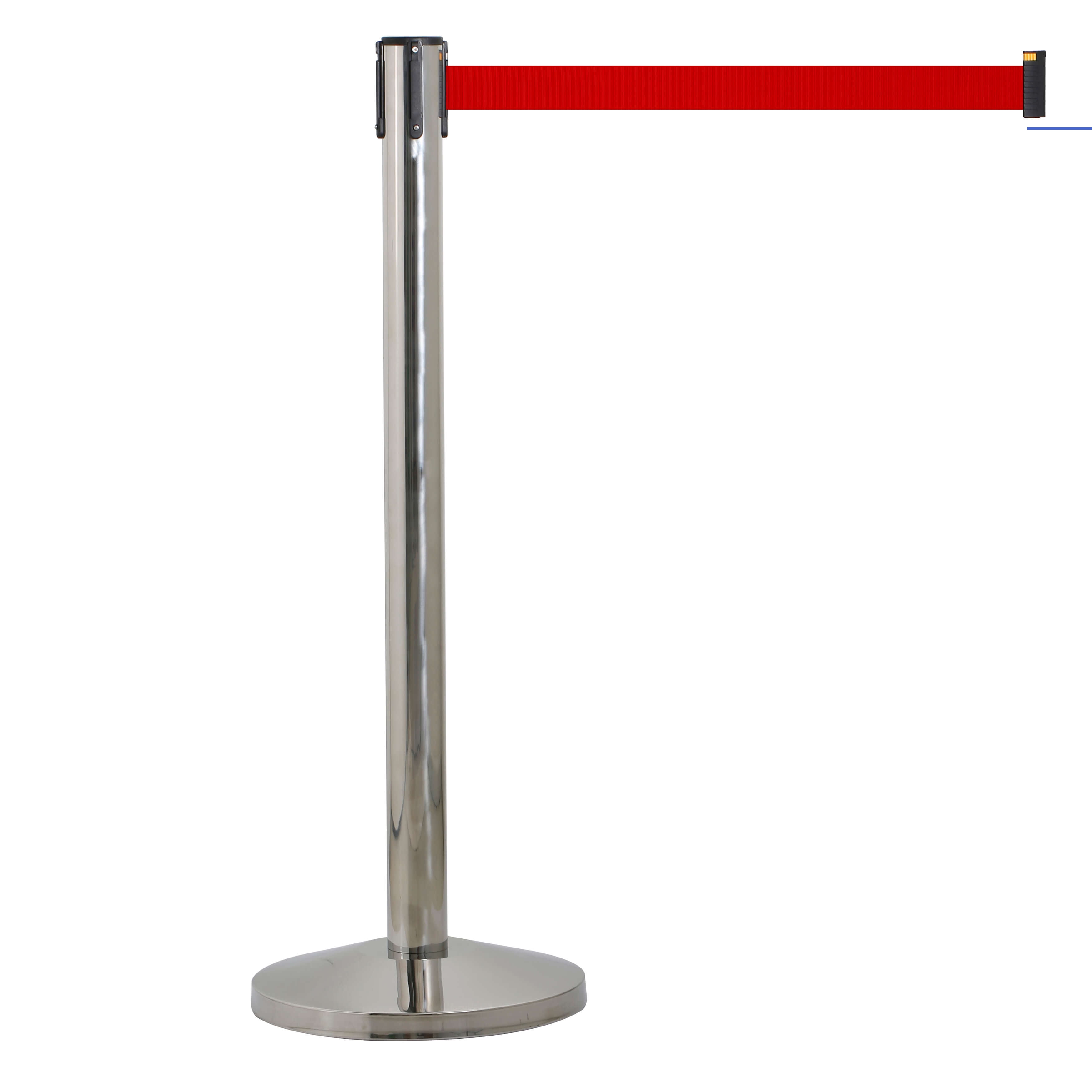M&T Displays Chrome Crowd Control Stanchion Barriers Queue Post 37 ...