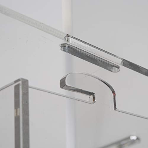 M&T Displays Clear Acrylic Suggestion Box with Header Charity Donation ...