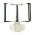 M&T Displays Desk Reference Organizer with 10 Black Double-Sided 8.5x11 ...