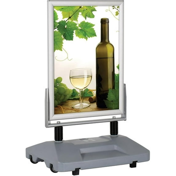 M&T Displays Eco Waterbase Wind Sign Weather and Wind Resistant Outdoor ...