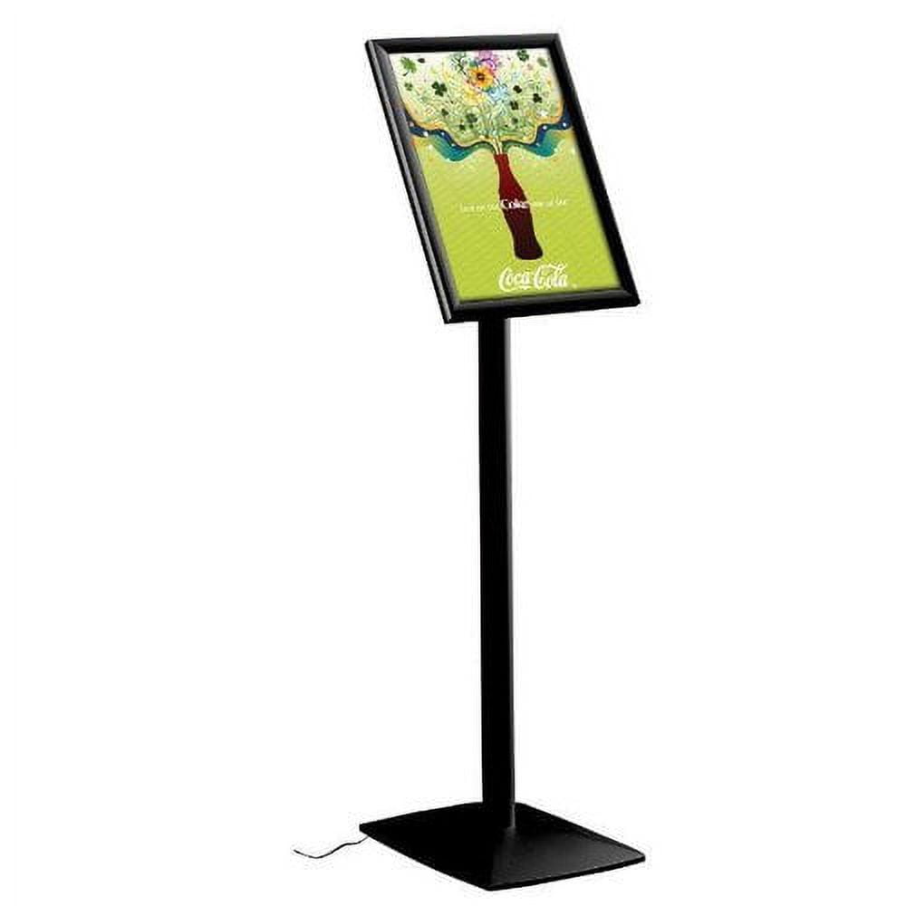 M&T Displays Flexible Sign Holder LED Box Fixed Height, Illuminated ...