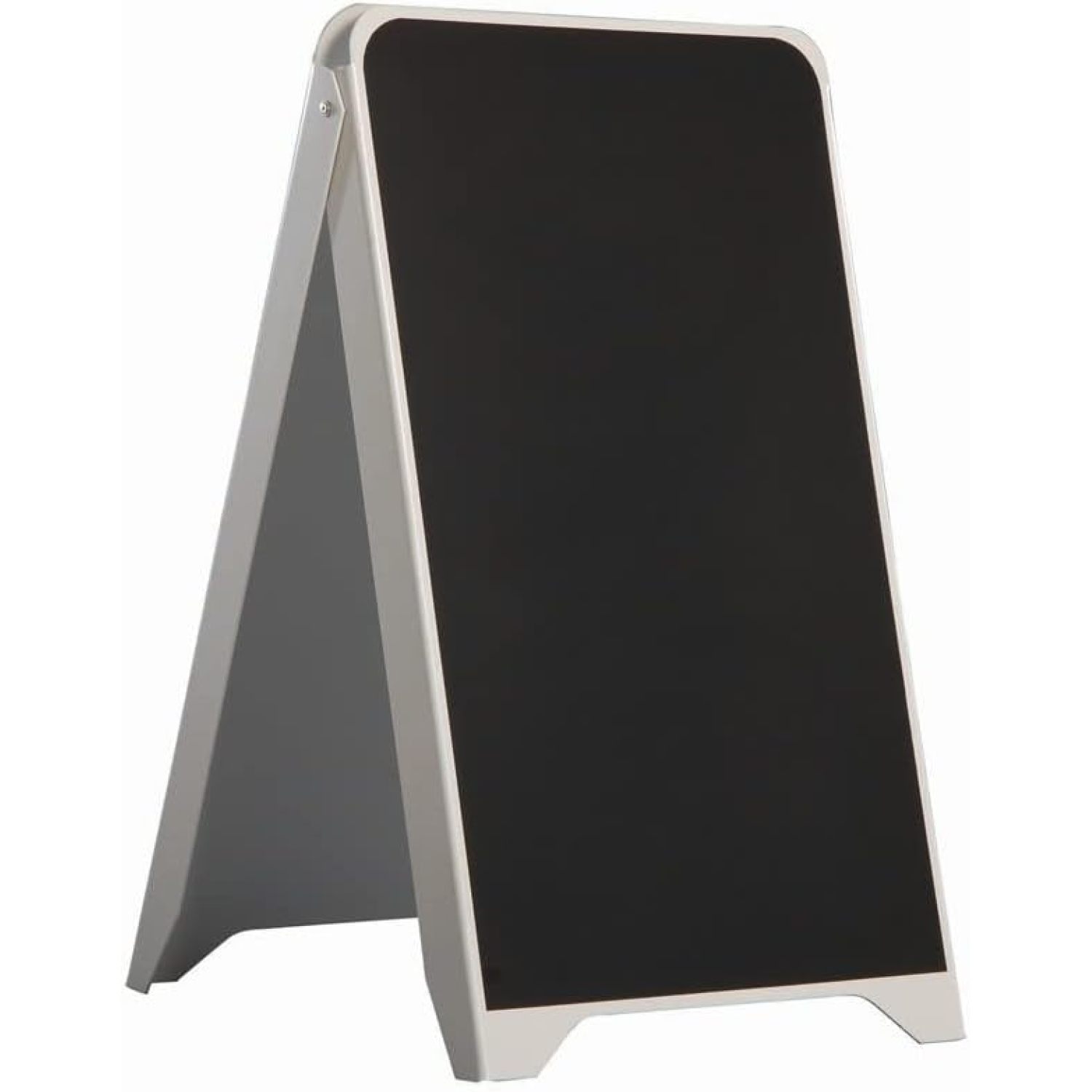 M&T Displays Floor Standing Double Sided White Sandwich A Board ...