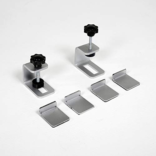 M&T Displays Mid Section Clamp Kit, C-Clamp with Wide Jaw Openings for ...