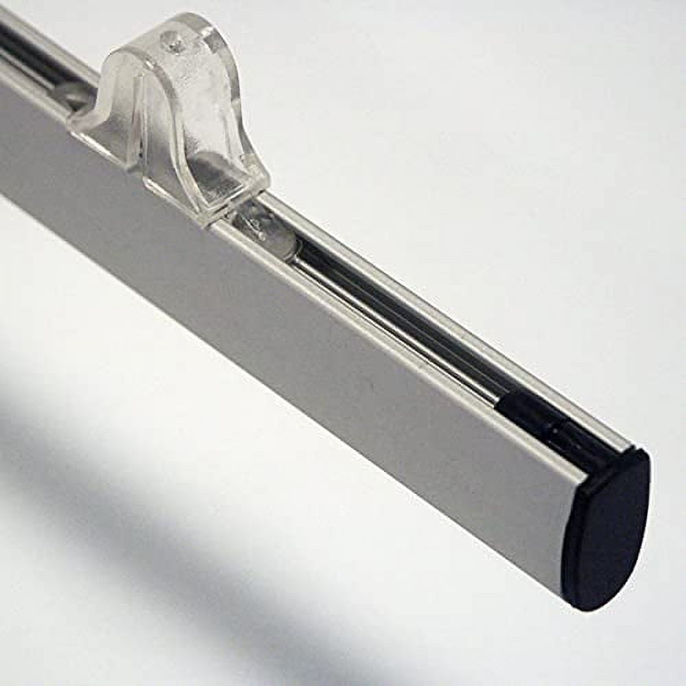 M&T Displays Poster Fast Hanger Set 36 inch Wall Mounting Silver ...