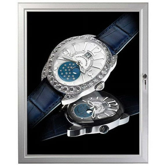 M&T Displays Poster Showboard 22x28 Inches Silver 1.77" Aluminum ...