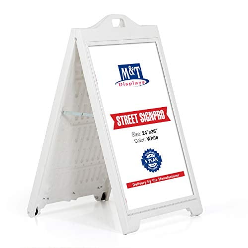 M&T Displays Street SignPro without Lens Protective Cover, 24x36 Inch ...