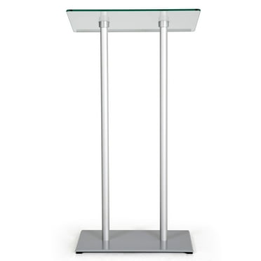 Yescom Mobile Lecterns Podiums Adjustable Height Portable Rolling Table ...