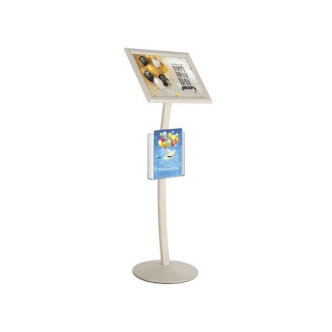 M&T Displays UCUMB21517X9002 11 x 17 in. Pedestal Sign Holder with ...