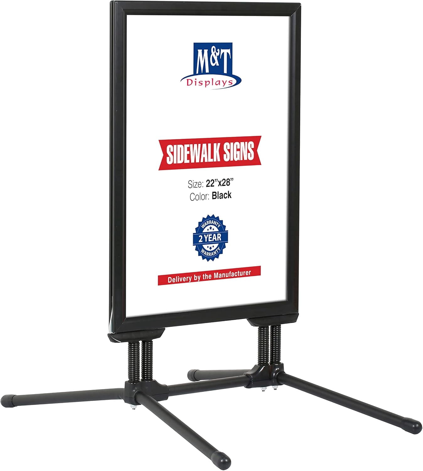 M&T Displays Weather and Wind Resistant Outdoor Reusable Durable ...