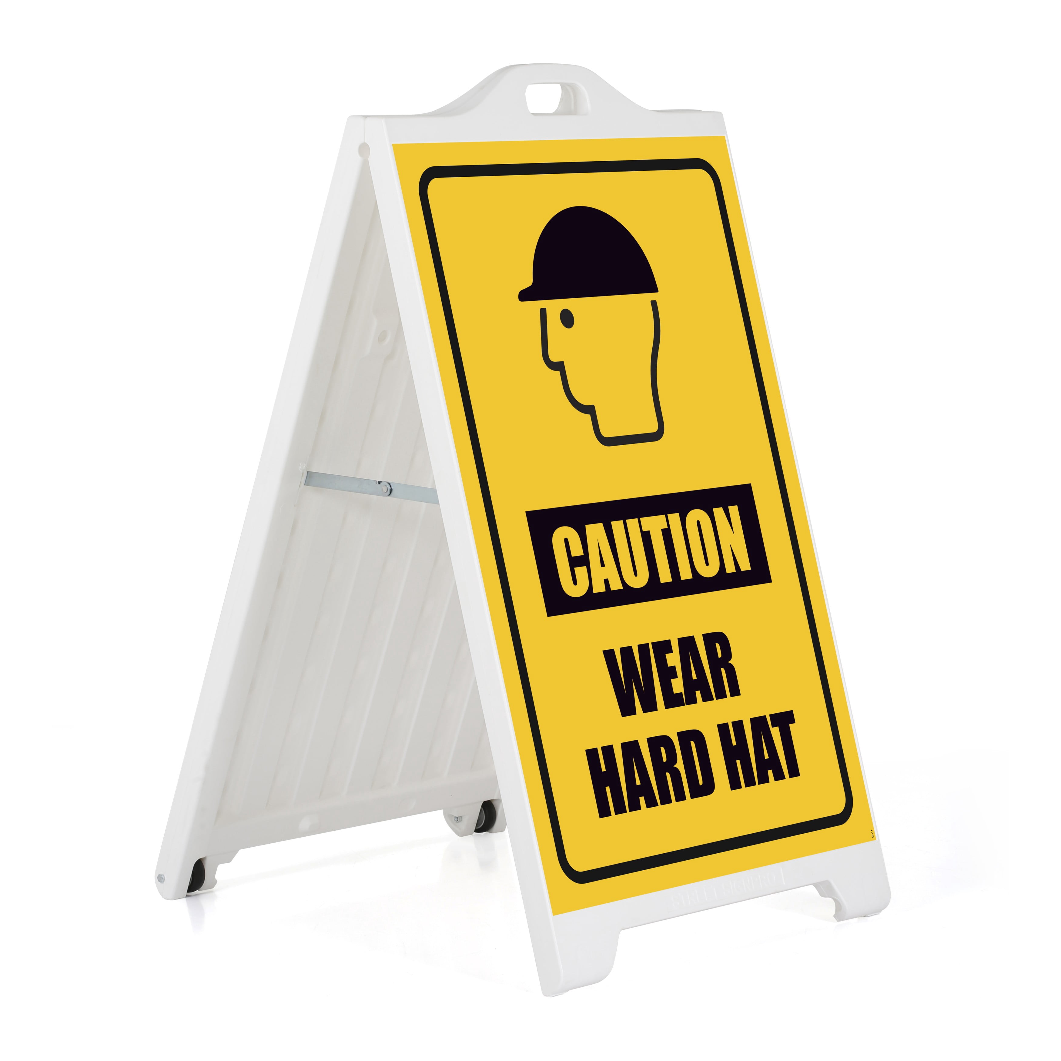 M&T Displays White Street SignPro Board, Weatherproof A-Frame Sidewalk ...